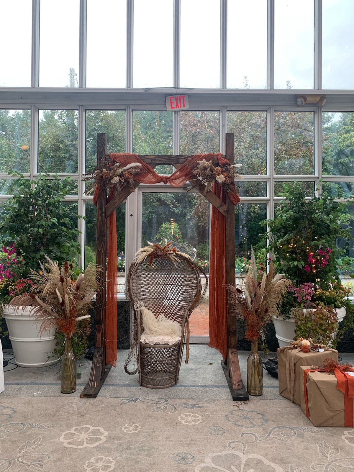 Rustic Timber Arch - Etsy