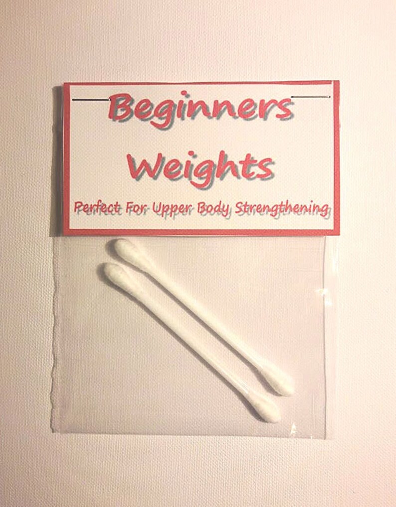 Beginners Weights Fun Gym Gift Novelty Joke Funny Christmas Stocking ...