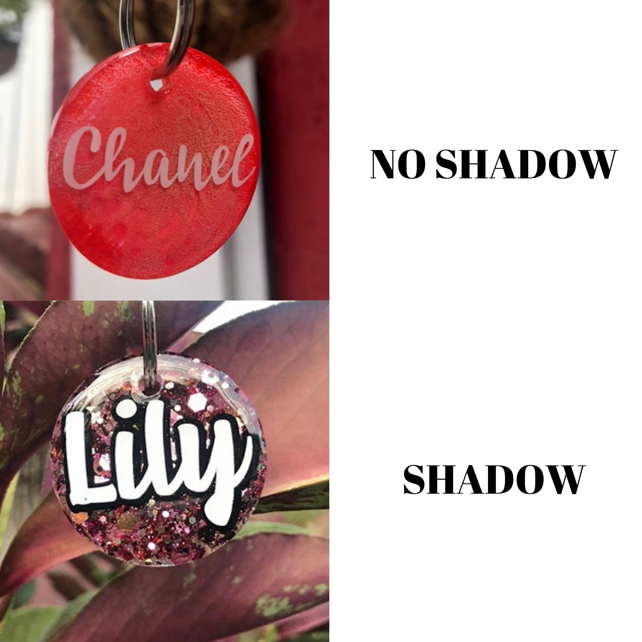 Fairy Godmother BLUE SPARKLE Resin Pet Collar Tag Resin | Etsy