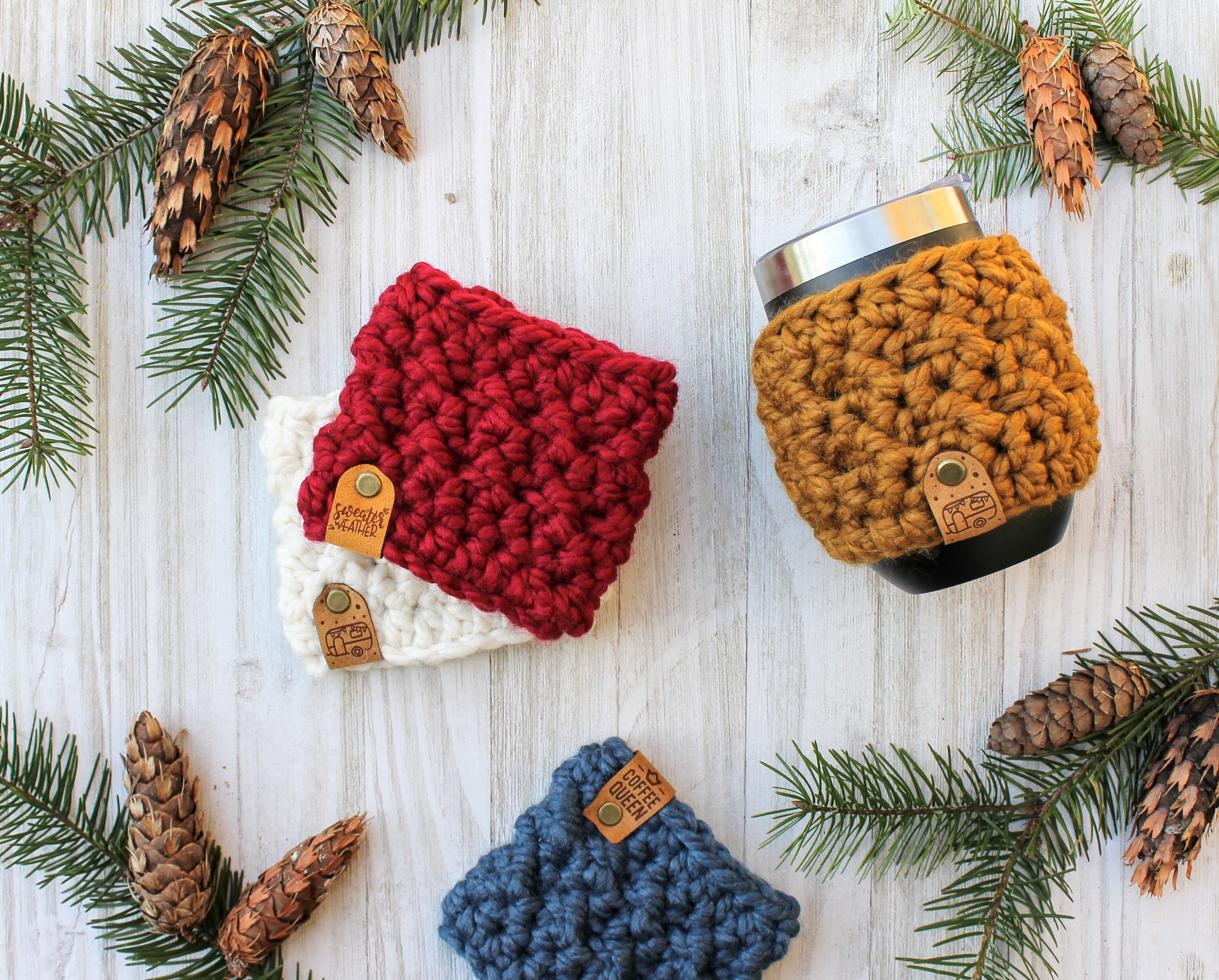 Crochet Cup Cozy Pattern/cup Sleeve Pattern/reusable Cup Cozy | Etsy