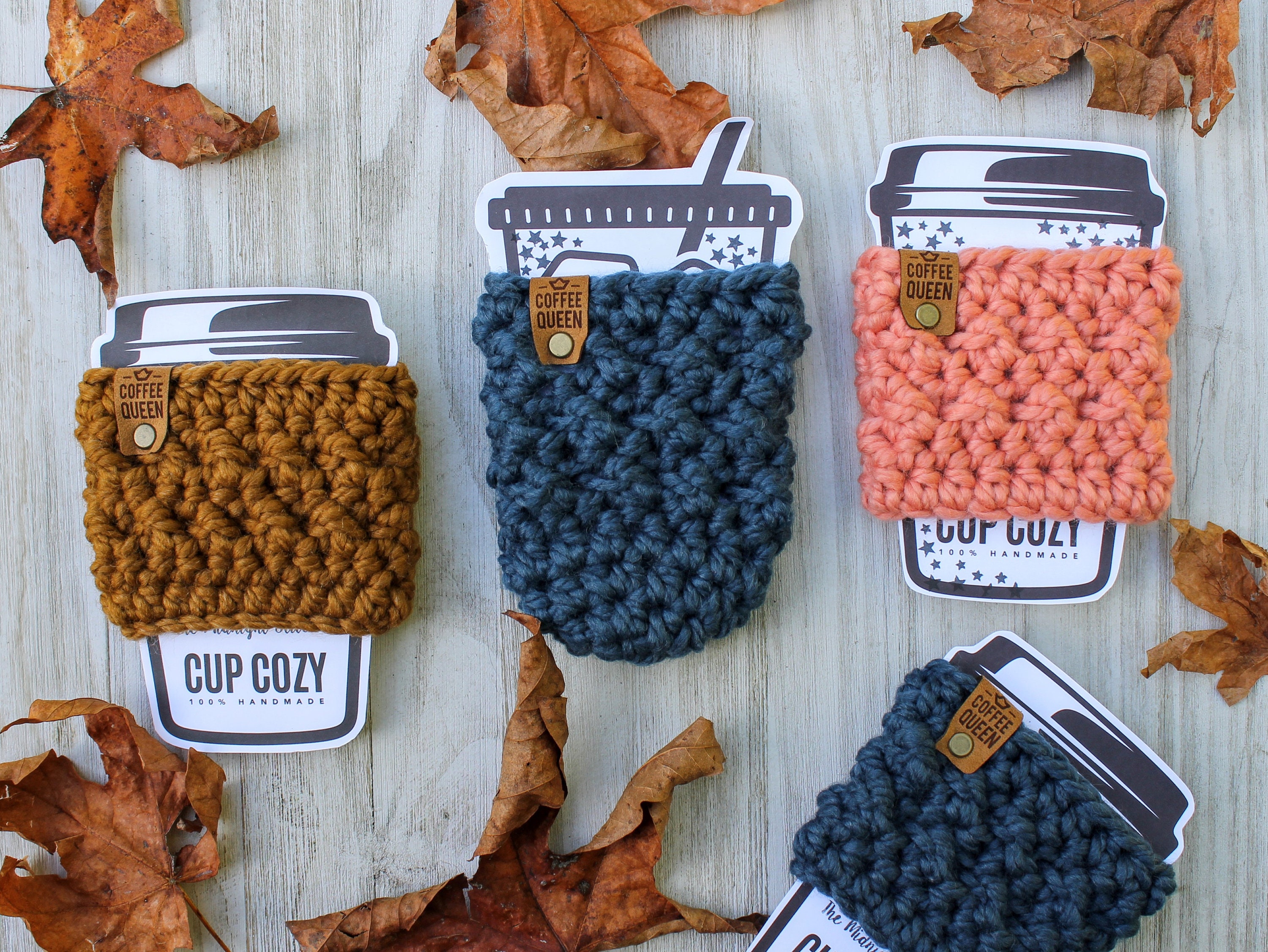 Crochet Cup Cozy Pattern/cup Sleeve Pattern/reusable Cup Cozy | Etsy