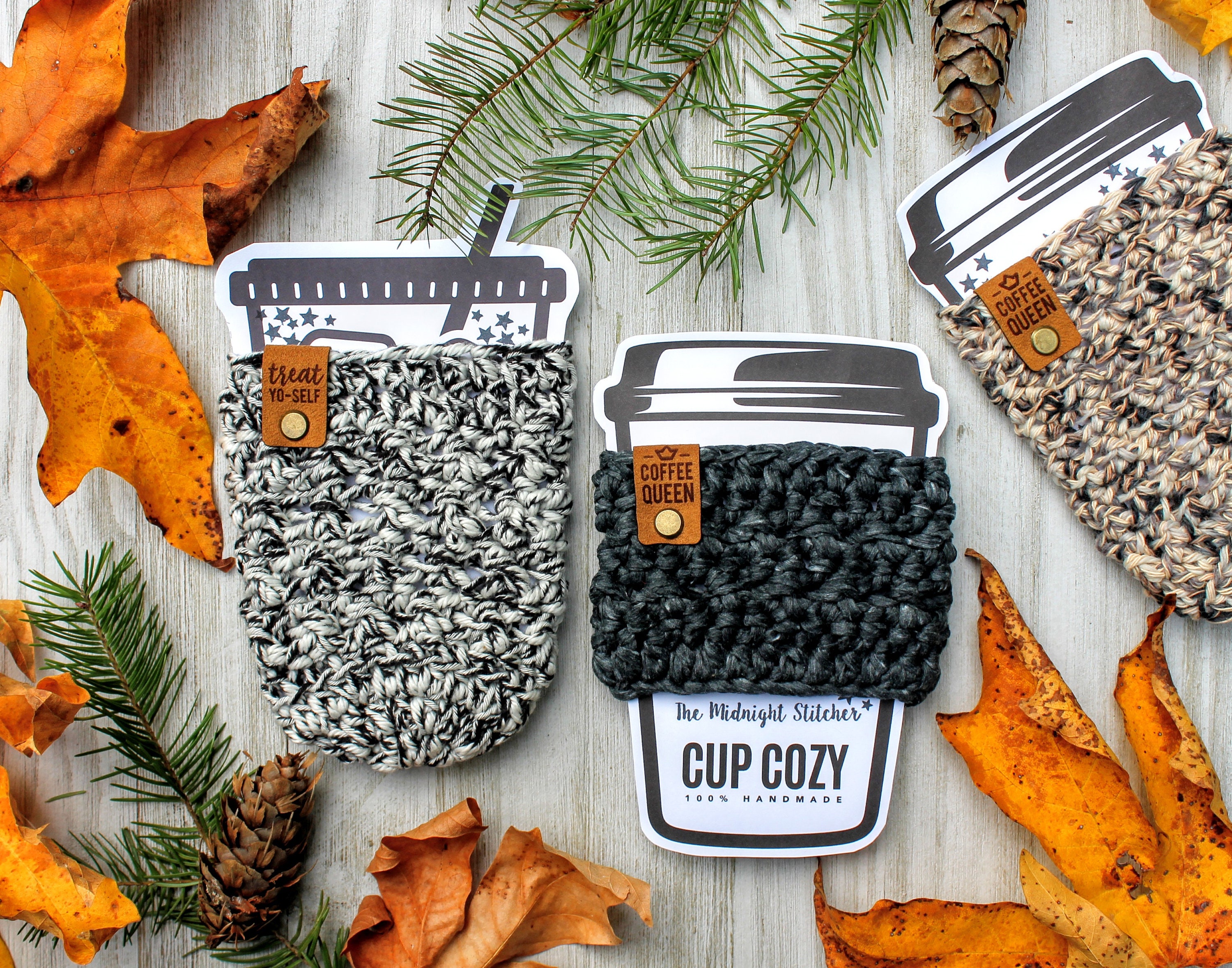 Crochet Cup Cozy Pattern/cup Sleeve Pattern/reusable Cup Cozy | Etsy