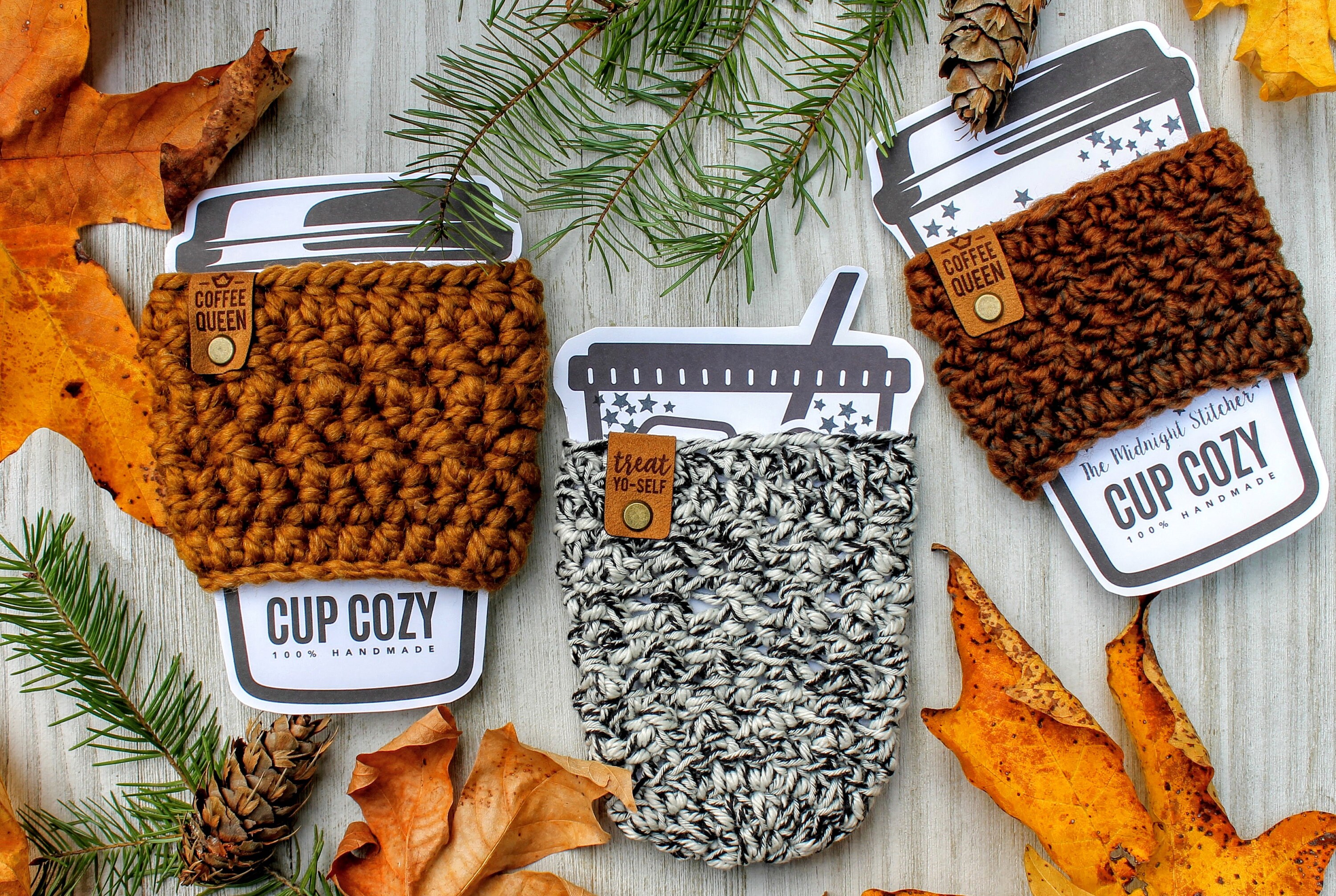 Crochet Cup Cozy Pattern/cup Sleeve Pattern/reusable Cup Cozy | Etsy