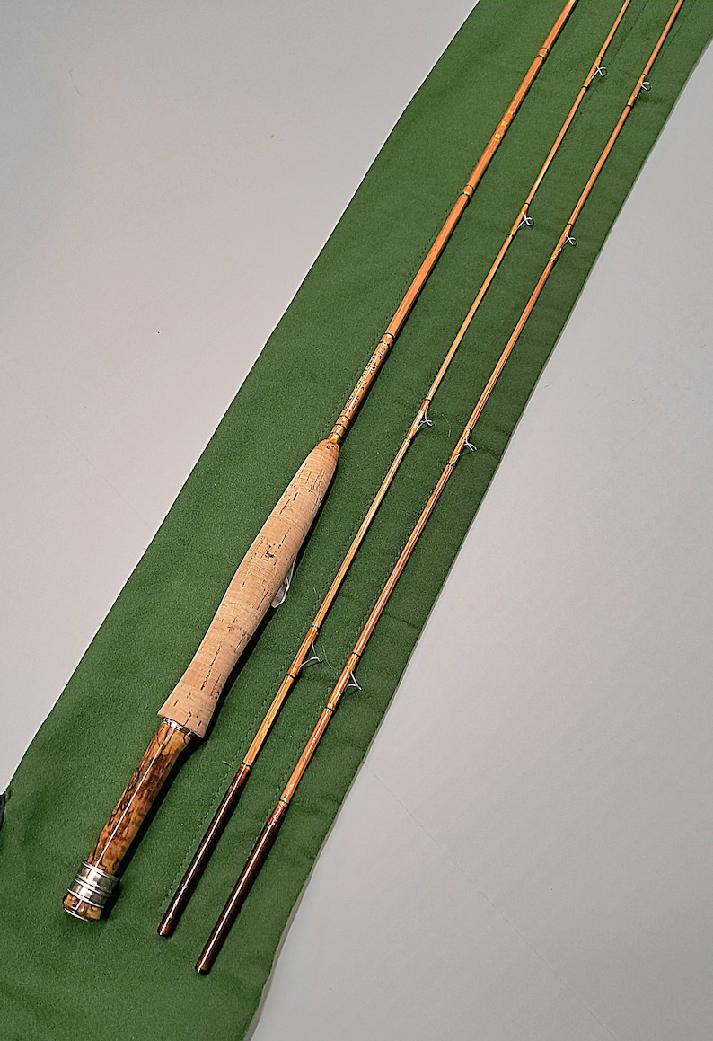 5'2, 2/2, 2wt Custom Built Small Stream Bamboo Fly Rod W/new Orvis ...