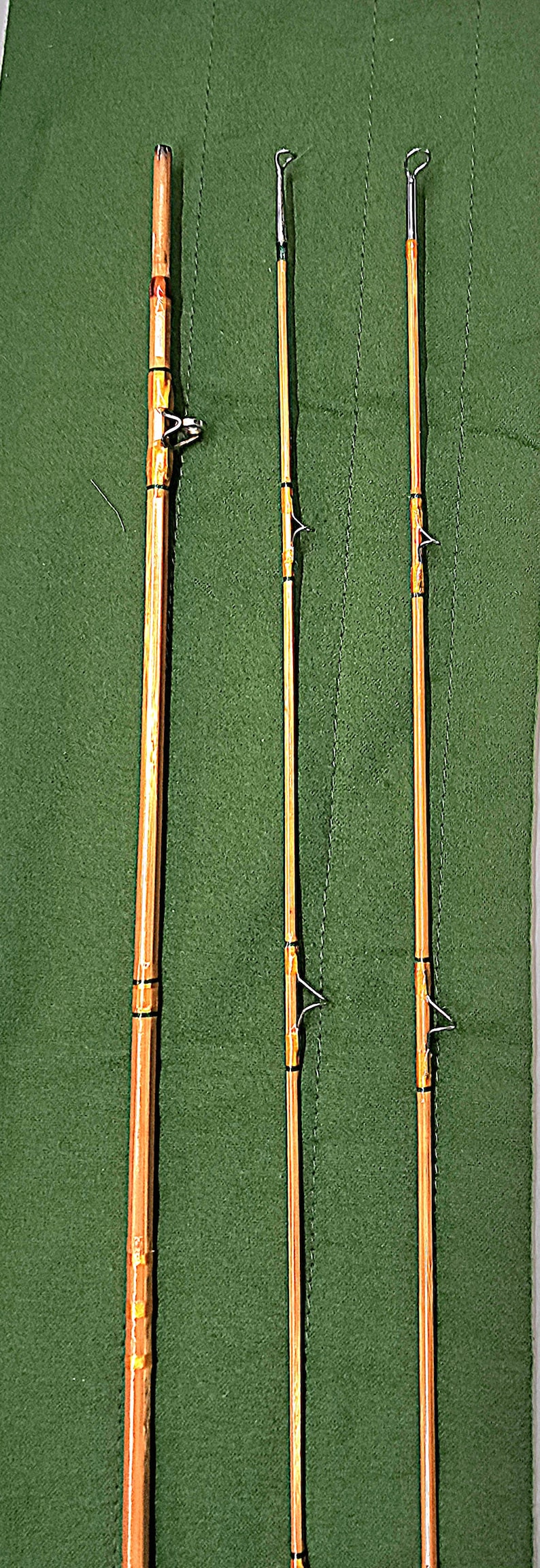 5'2, 2/2, 2wt Custom Built Small Stream Bamboo Fly Rod W/new Orvis ...