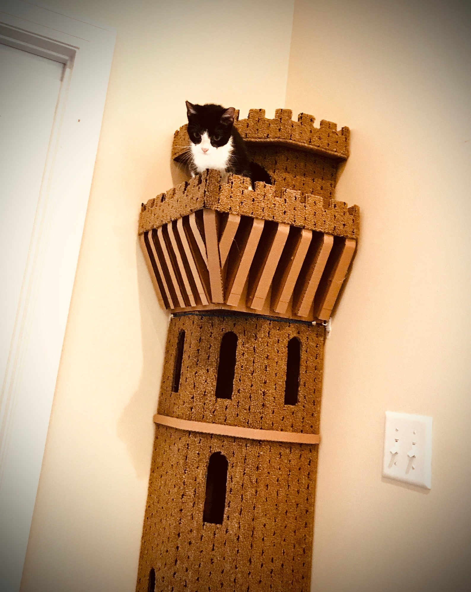 DIY XL Cat Tower Corner -plans - Etsy