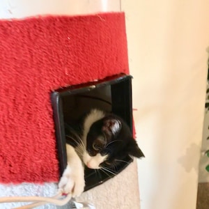 DIY Lighthouse Cat Tree Tower Playhouse *plans & Patterns* Cardboard ...