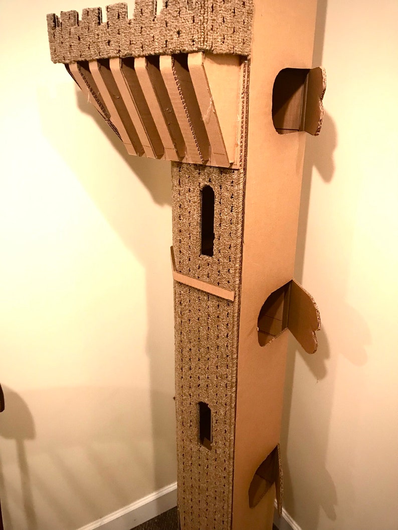 DIY XL Cat Tower Corner -plans - Etsy