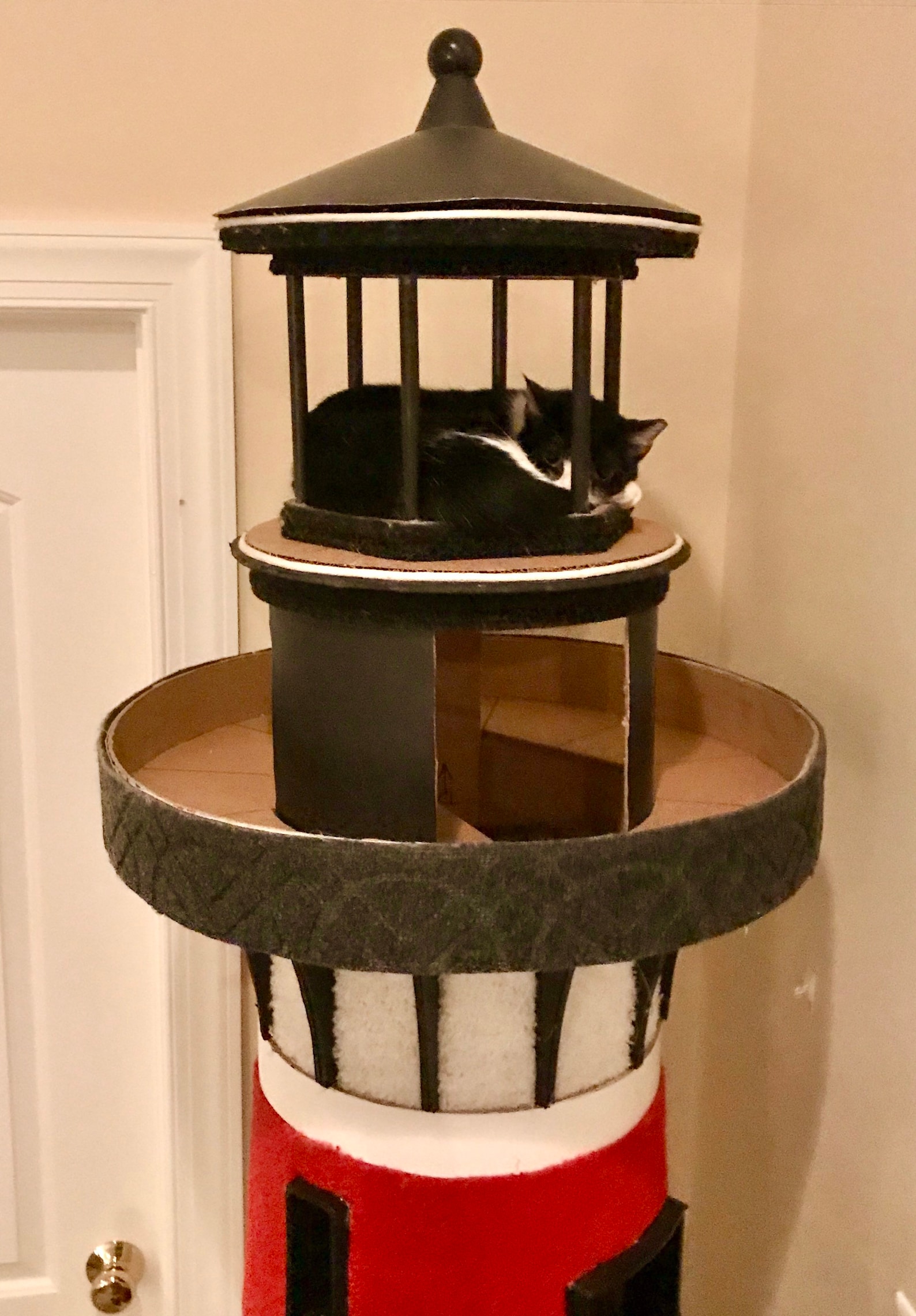 DIY Lighthouse Cat Tree Tower Playhouse plans & Patterns | Etsy Canada