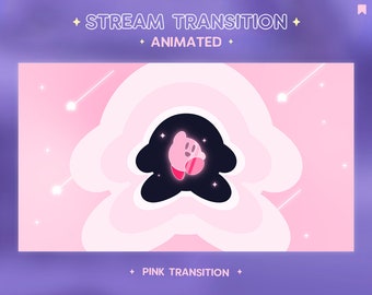 Twitch Animated Stinger Transition, Pink Heart Stinger Transition ...