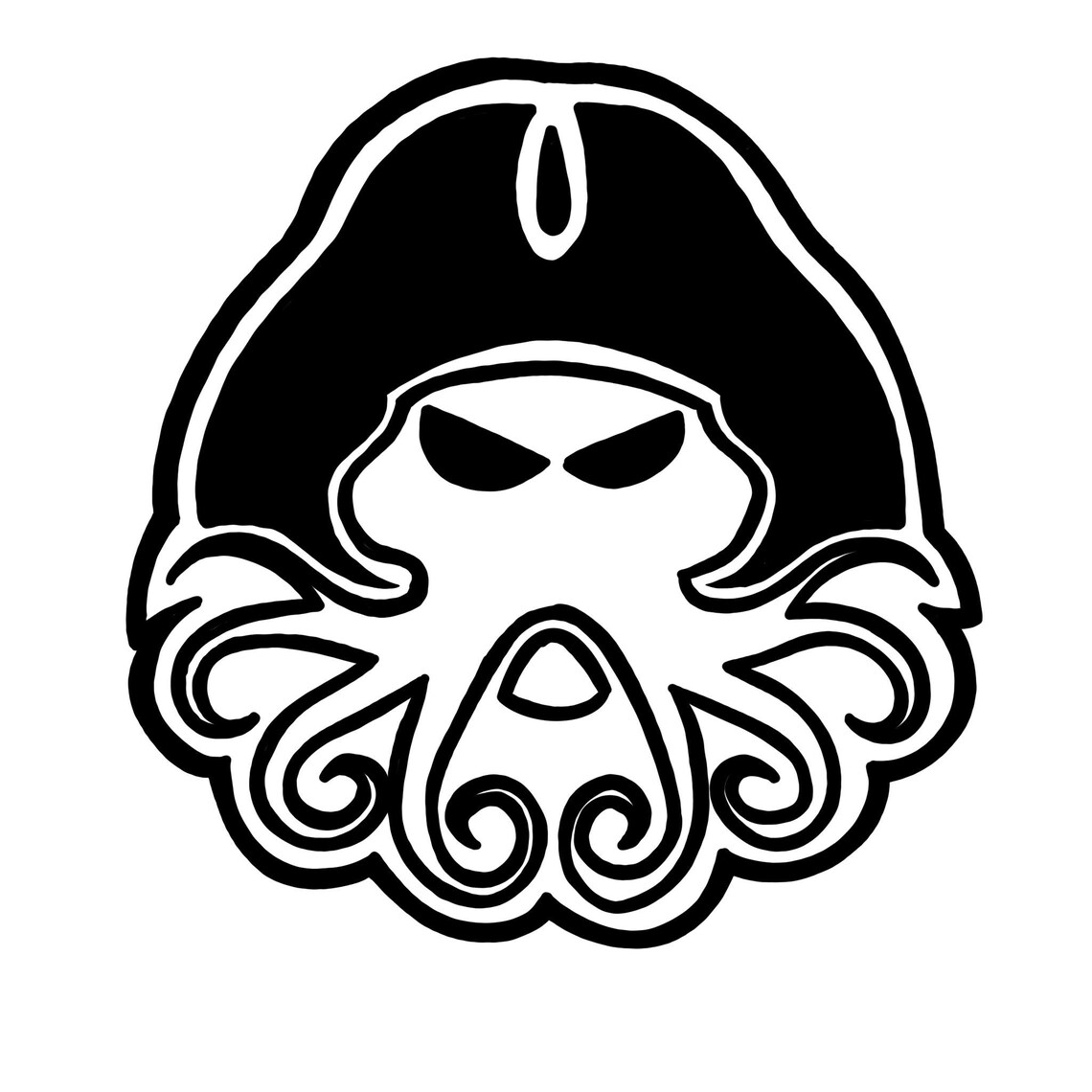 Davy Jones Pirates of the Caribbean Vinyl Decal - Etsy