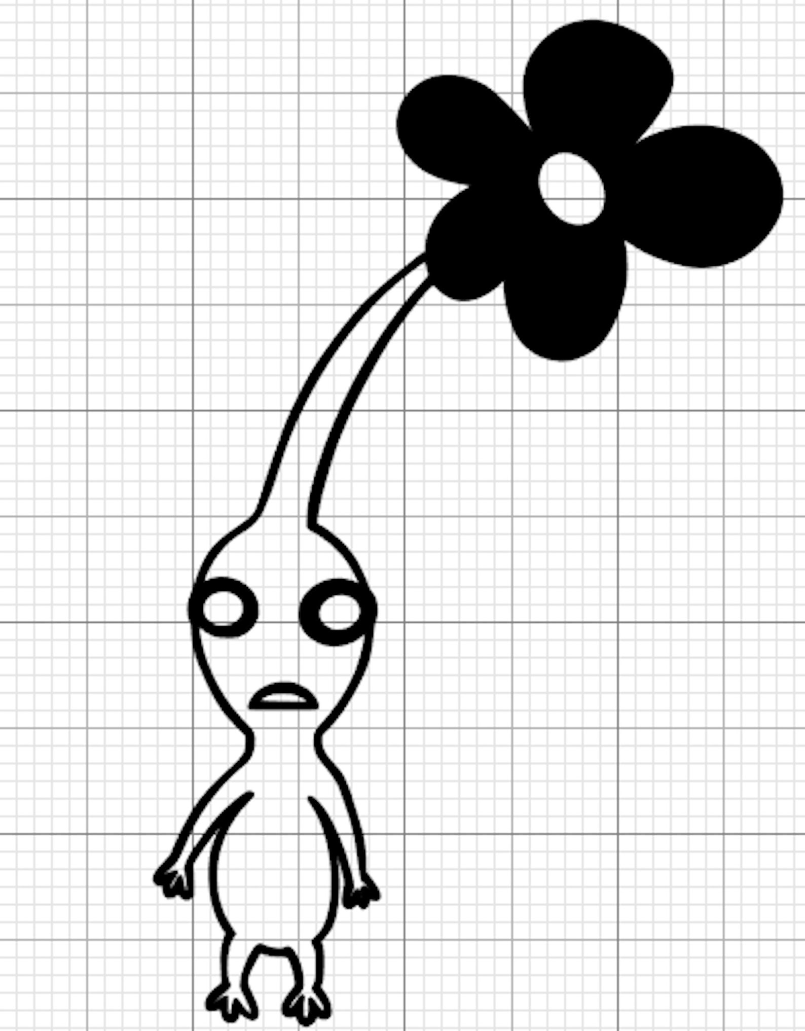 Pikmin Vinyl Decal - Etsy