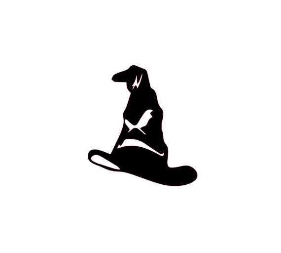 Sorting Hat Vinyl Decal | Etsy