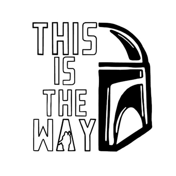 This is the Way Vinyl Decal - Etsy