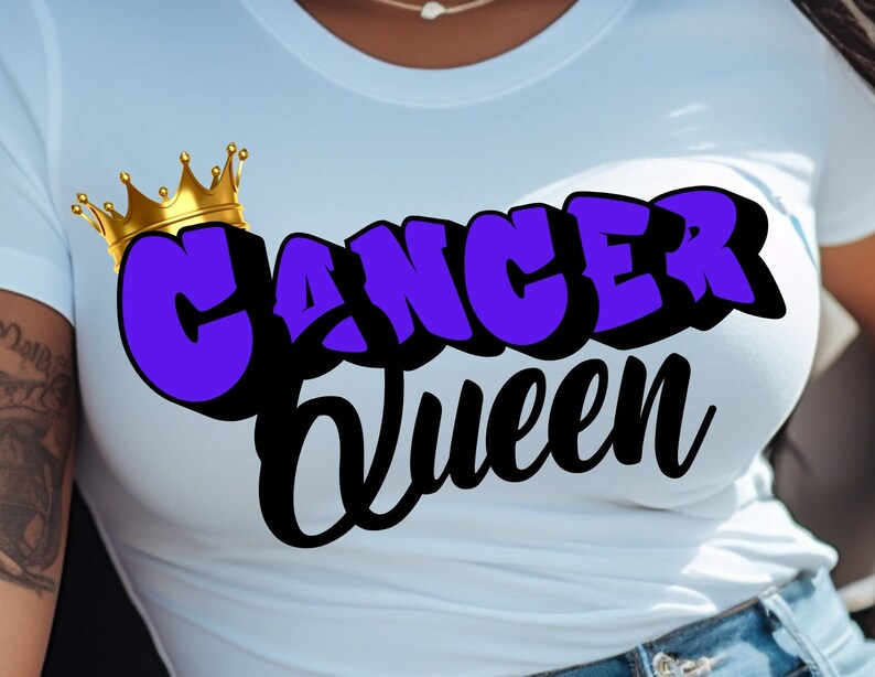 Cancer Queen Png for Download Only High Resolution - Etsy