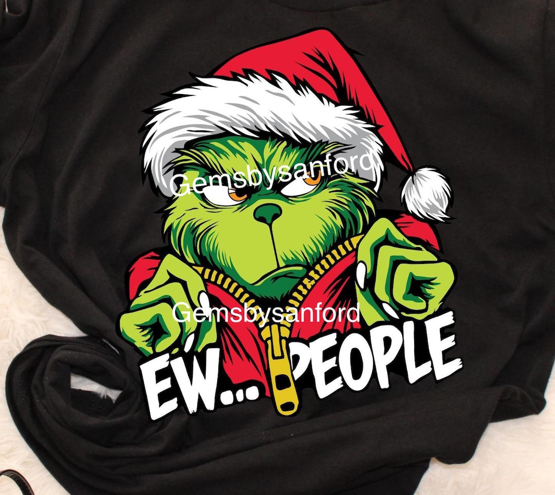 The Grinch Eww....people Png and Svg for Download Only - Etsy UK