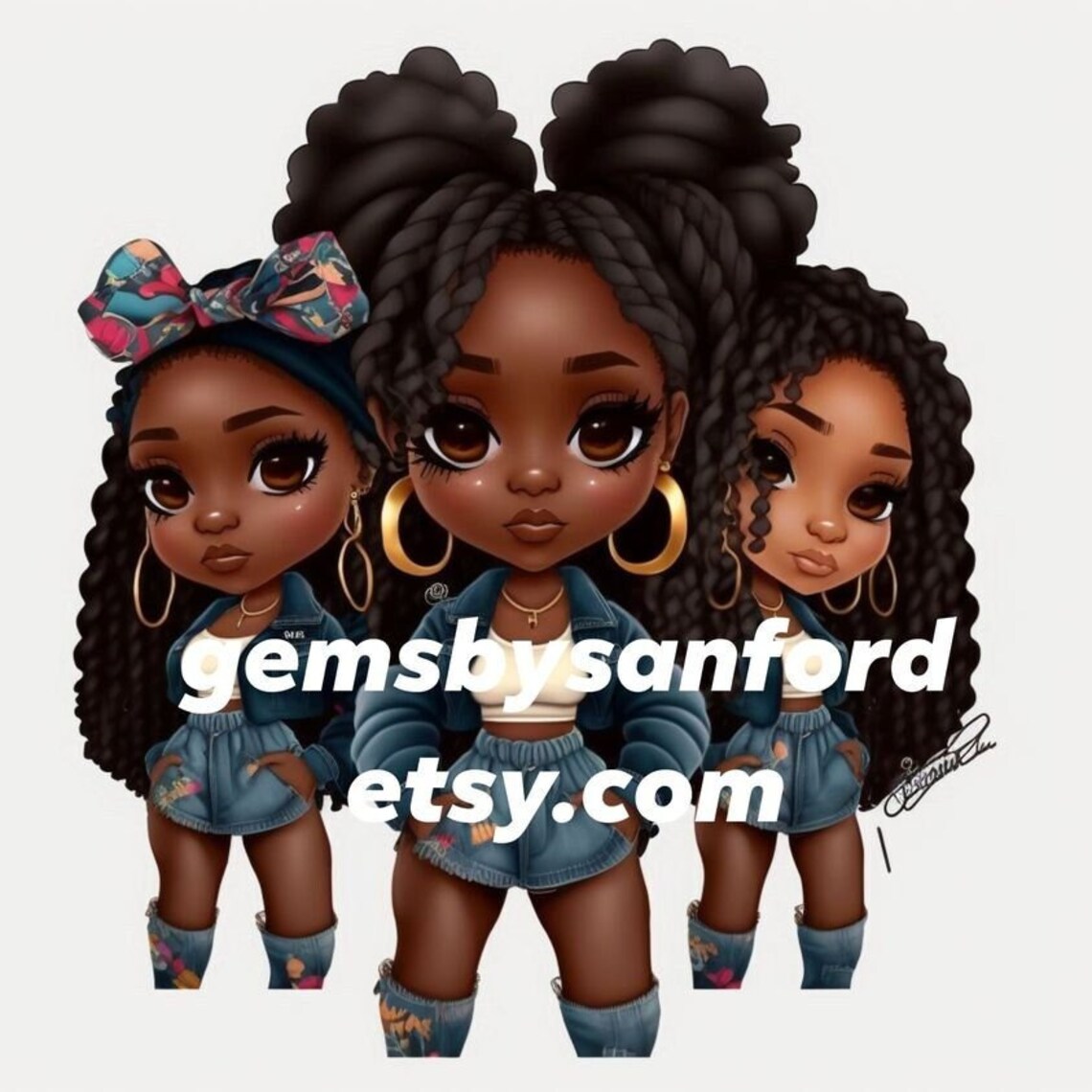 Melanin Girls R Us Png for Download Only Sublimation - Etsy