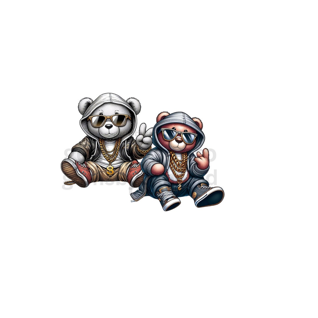 Two Cute Chibi Bears for Download Only Png for Download. High ...