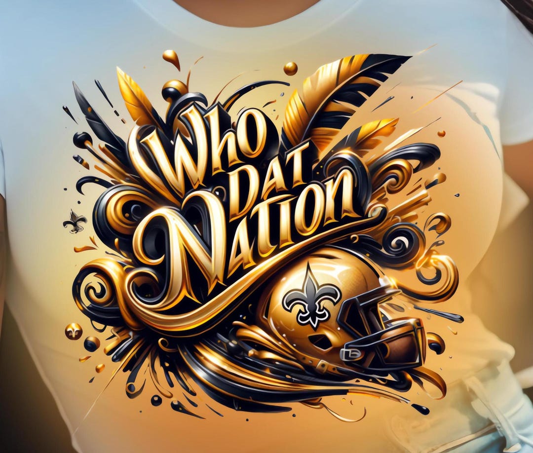 Who Dat Nation Png for Download Only High-resolution Beautiful Image ...