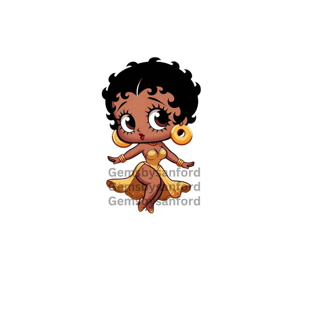 Cute Betty Boop Look Alike Png for Download Only no Physical Product ...