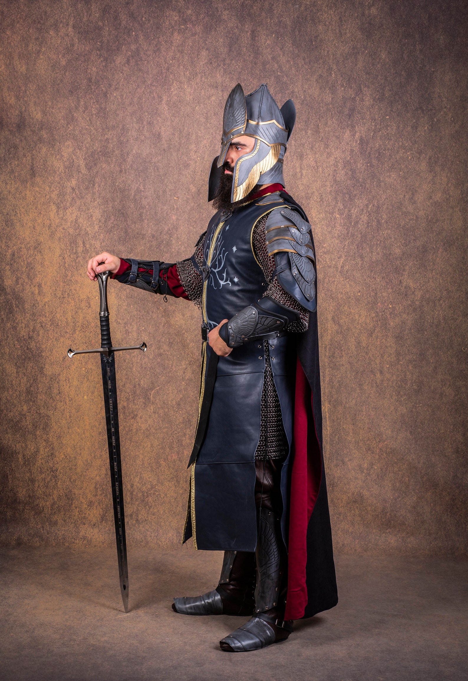 Aragorn Black Castle King Armor Costume Cosplay Leather Armor - Etsy Aragorn Black Castle King Armor Costume Cosplay Leather Armor - Etsy