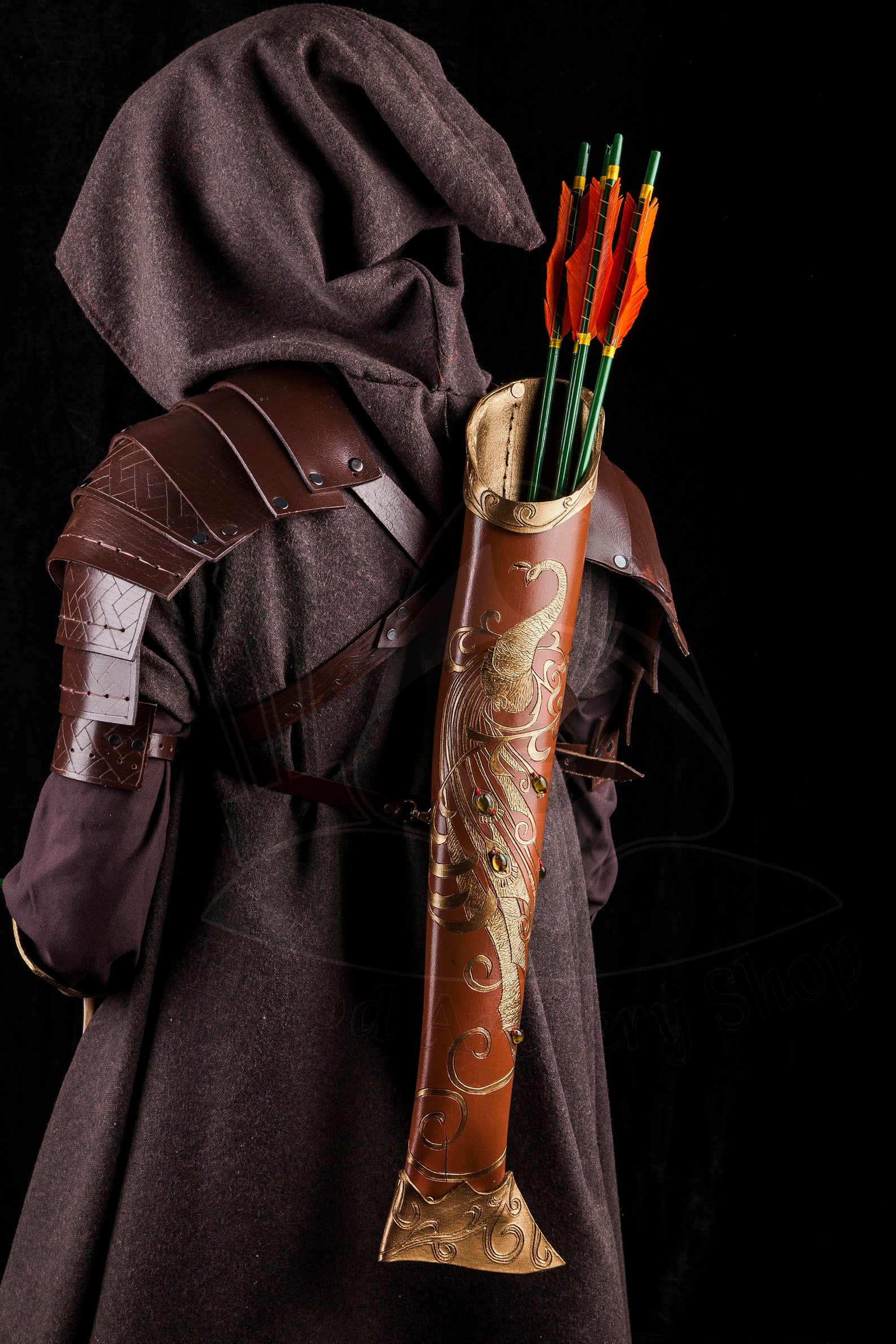 Legolas Quiver Lord of the Rings Cosplay Leather Archery Back - Etsy