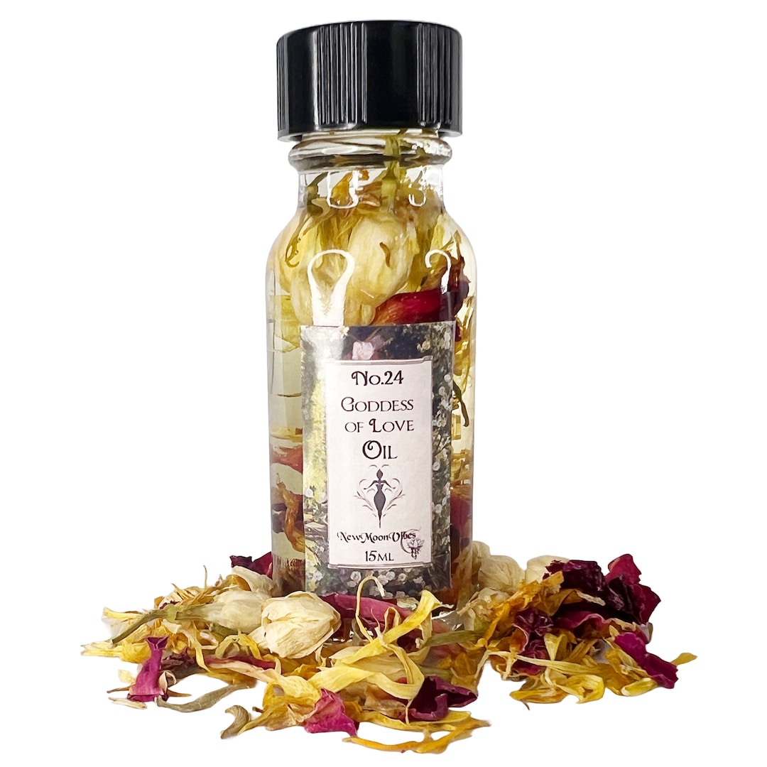 Goddess of Love Oil Spiritual Hoodoo Wicca Pagan Spells Love Lust Romance Passion Desire Sensual ...