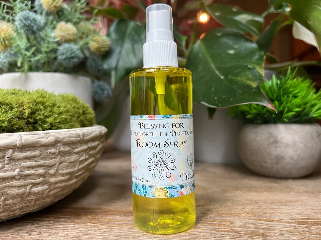 Blessings for Good Fortune and Protection Room Spray Success Wealth ...