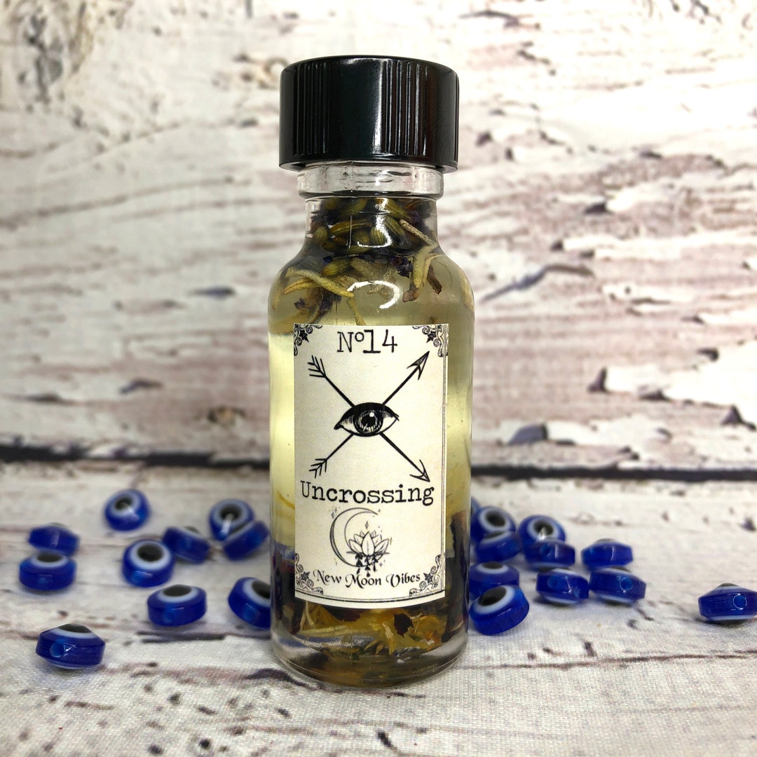 Unhexing Uncrossing Conjure Oil Wicca Pagan Intention Spell Anointing ...