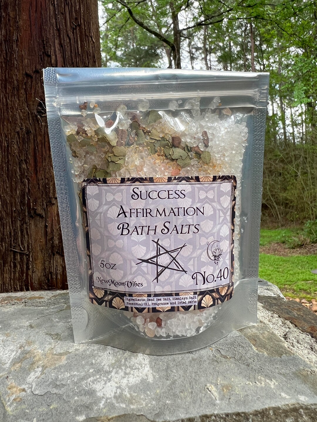 Success Affirmation Bath Salts Strength Prosperity Positive Energy ...