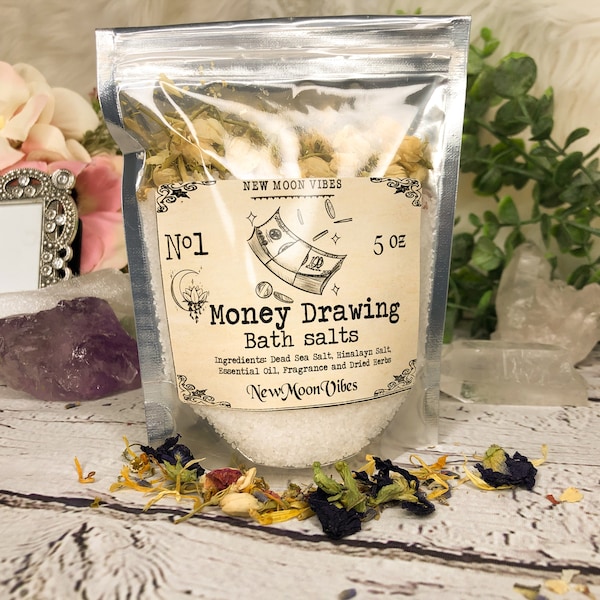 Money Ritual Bath Salts - Etsy