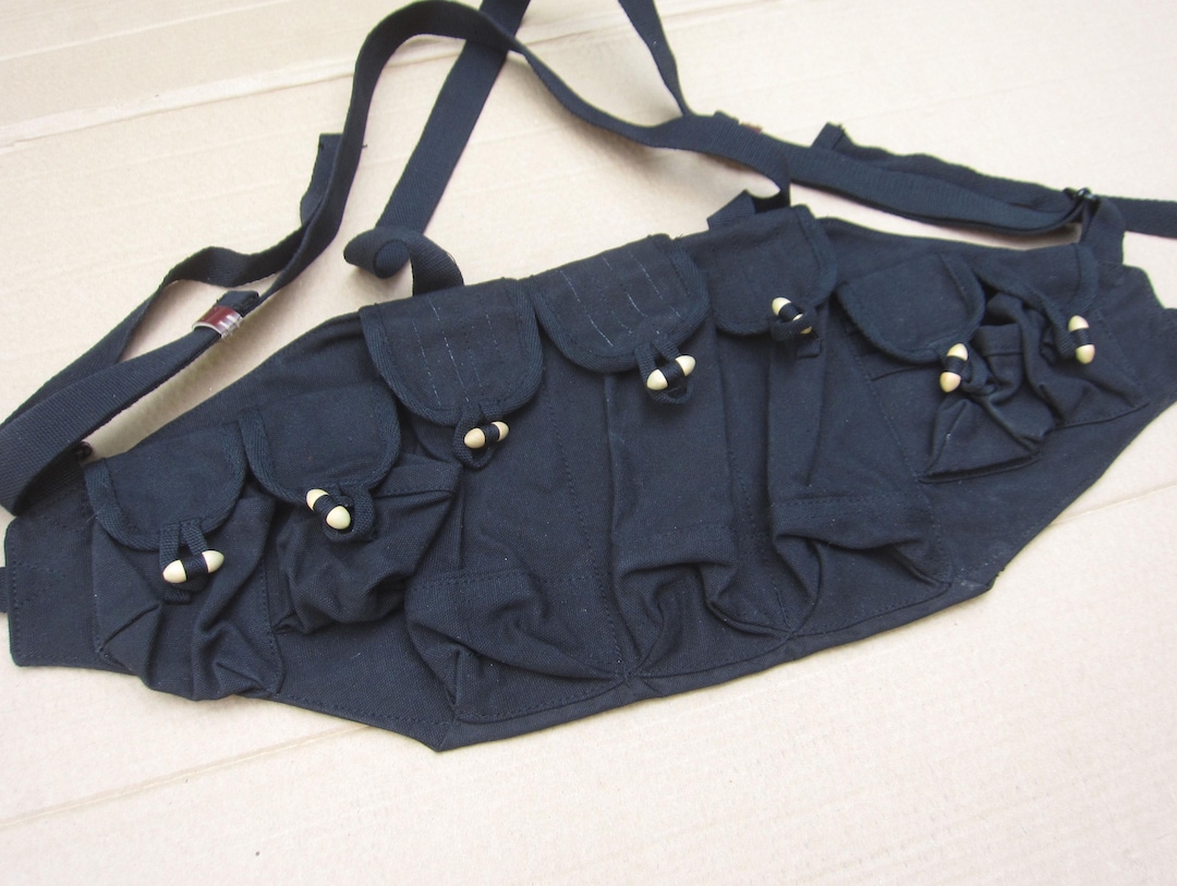 Black Type 56 AK Chicom Chest Rig / Chinese AK Bandolier Mag Pouch ...