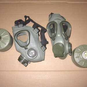 M-2 Gas Mask / NBC Respirator / CBRN / 40mm NATO / Serbian M2 - Etsy