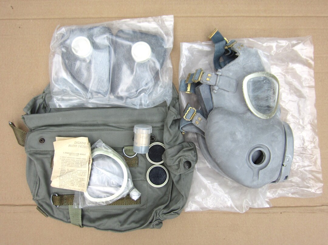 MP4 'bulldog' Gas Mask / NBC Respirator / CBRN / Polish MP4 / Dayz - Etsy