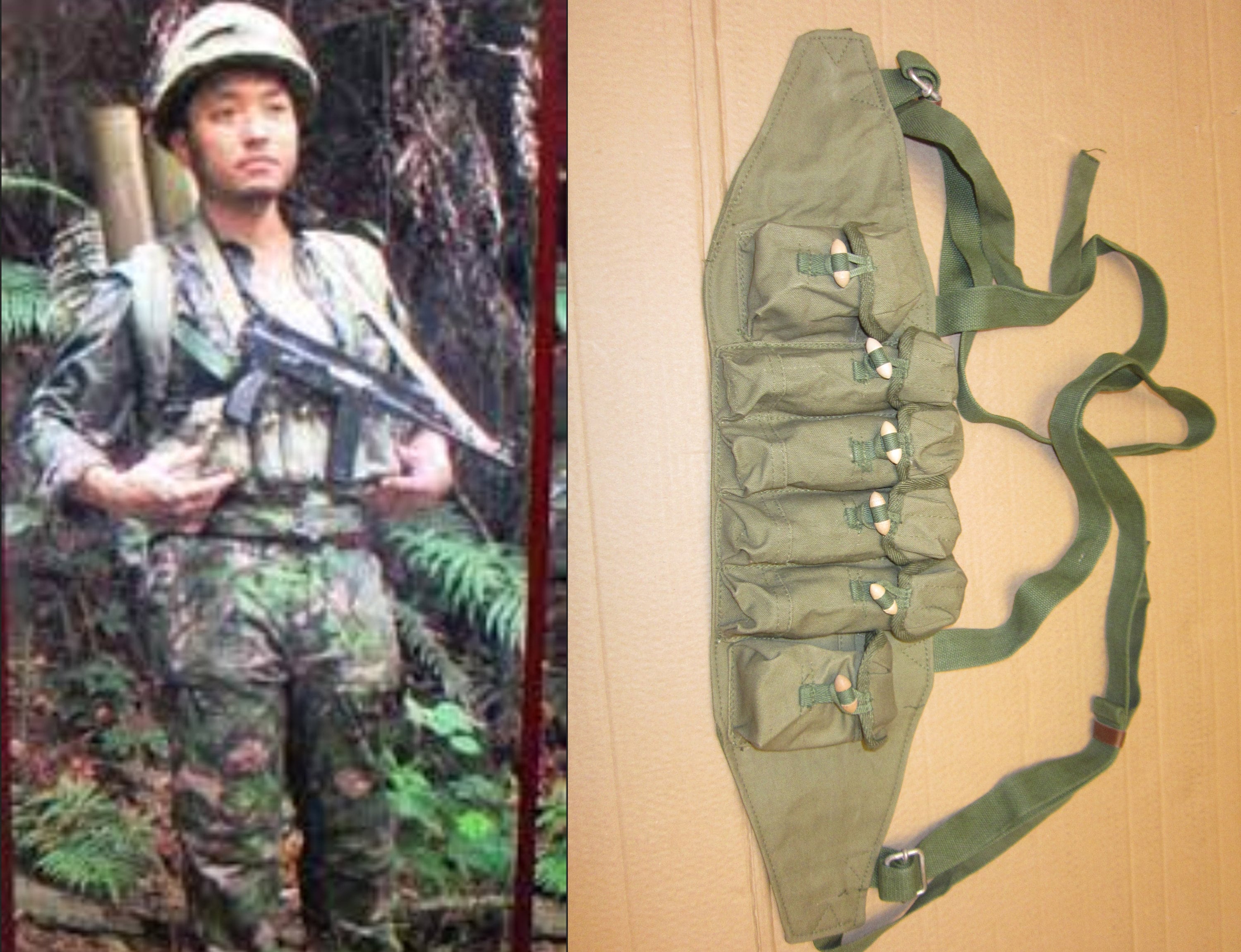 Genuine Chinese Army SMG / Pistol Mag Chest Rig / Chicom PLA - Etsy