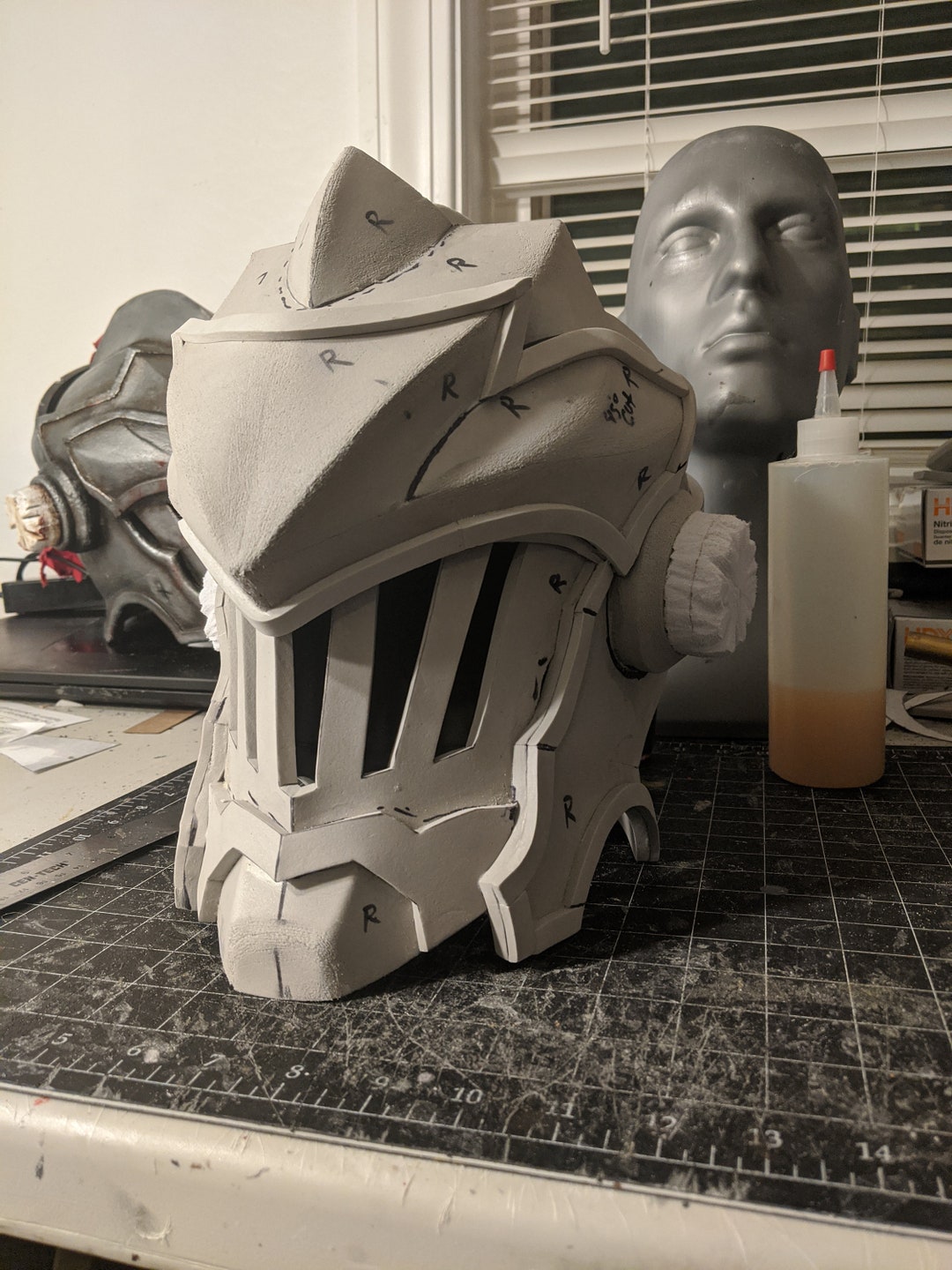 Goblin Slayer Helmet Template - Etsy