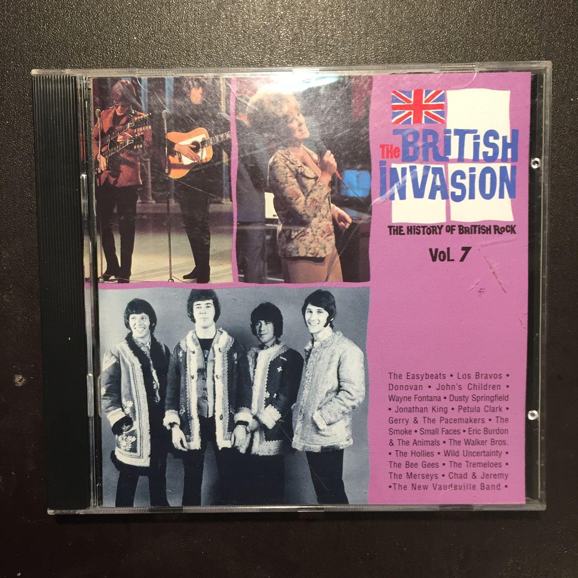 The British Invasion Audio CD History of British Rock Vol. 7 Rhino ...