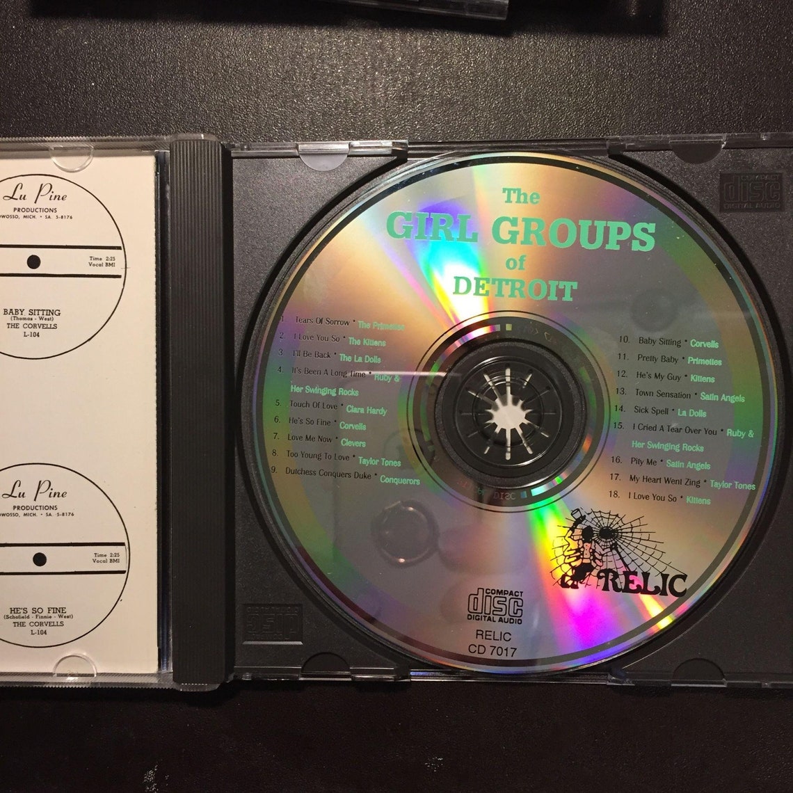 The Detroit Girl Groups Audio CD Orignal Motown Relic Records ...
