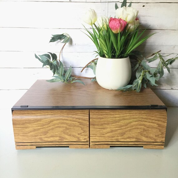 Vintage VHS Storage 2 Drawers Plastic Unit Case Retro | Etsy