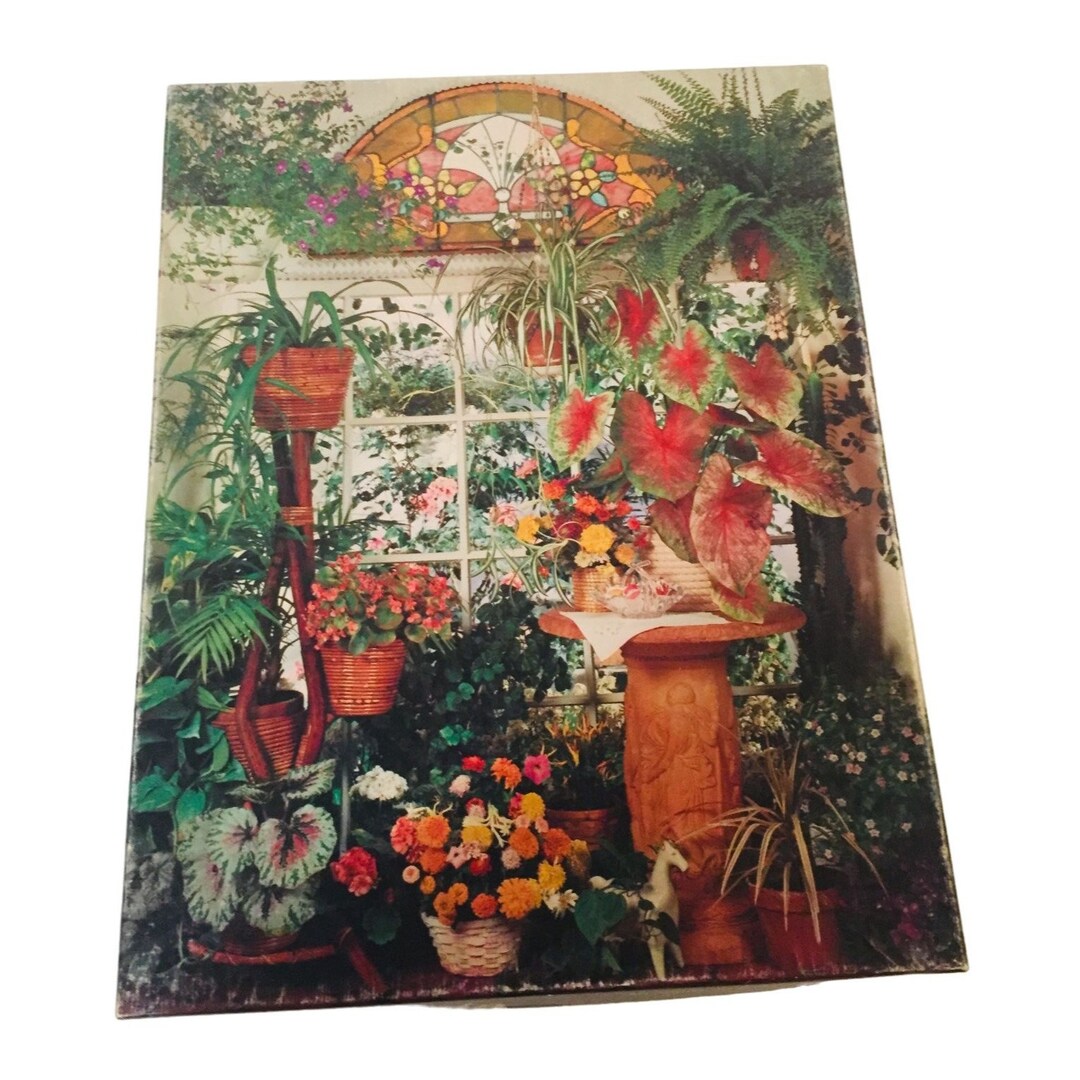 Vintage SPRINGBOK Jigsaw Puzzle PZL 4086 PLANTASIA 500 Pieces - Etsy