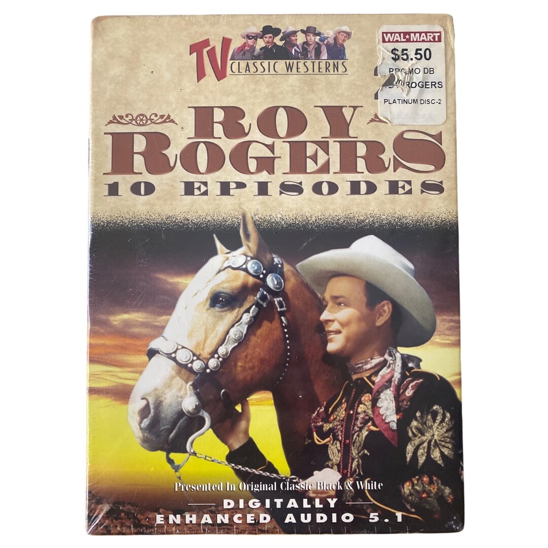 Roy Rogers Classic Westerns DVD Set 10 Episodes Digitally Enhanced ...