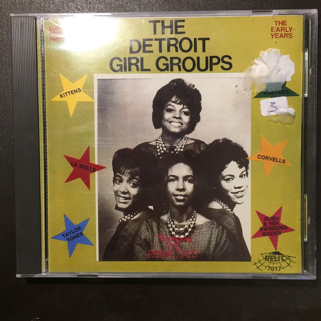The Detroit Girl Groups Audio CD Orignal Motown Relic Records ...