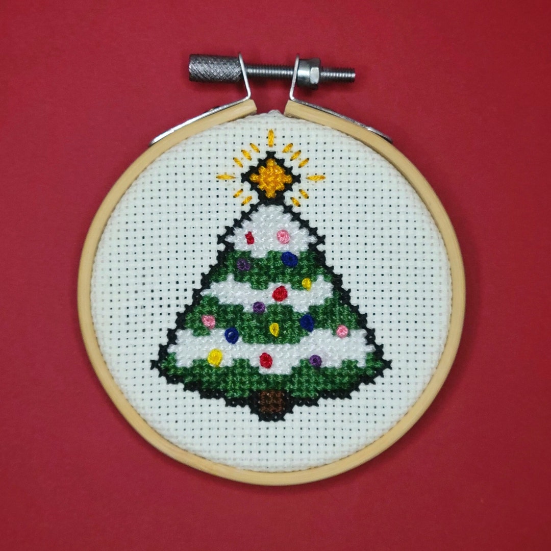 Oh, Christmas Tree! - Cross-stitch Christmas Ornament Pattern PDF ...