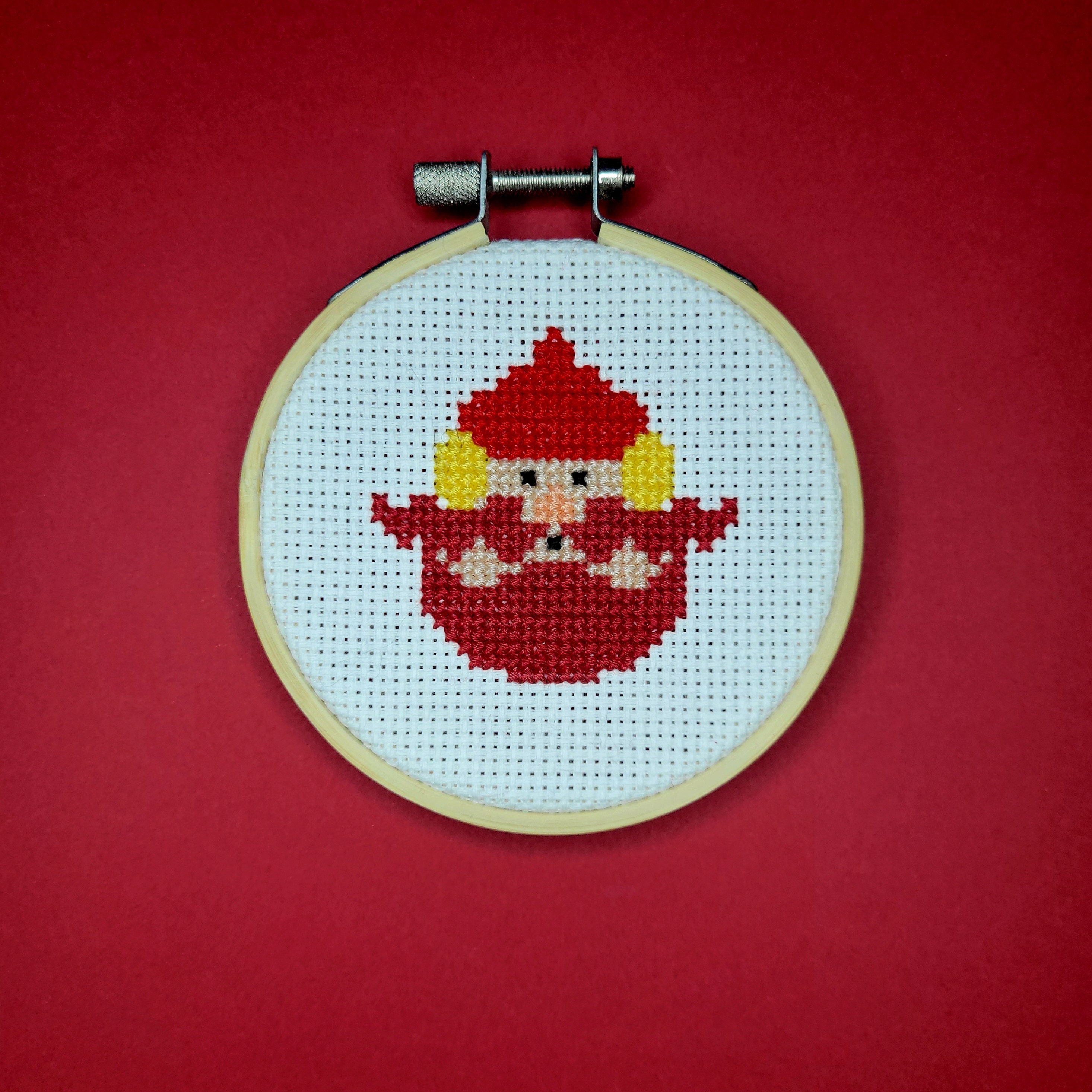 Rudolph the Red-nosed Reindeer Cross-stitch Christmas Ornament Set ...