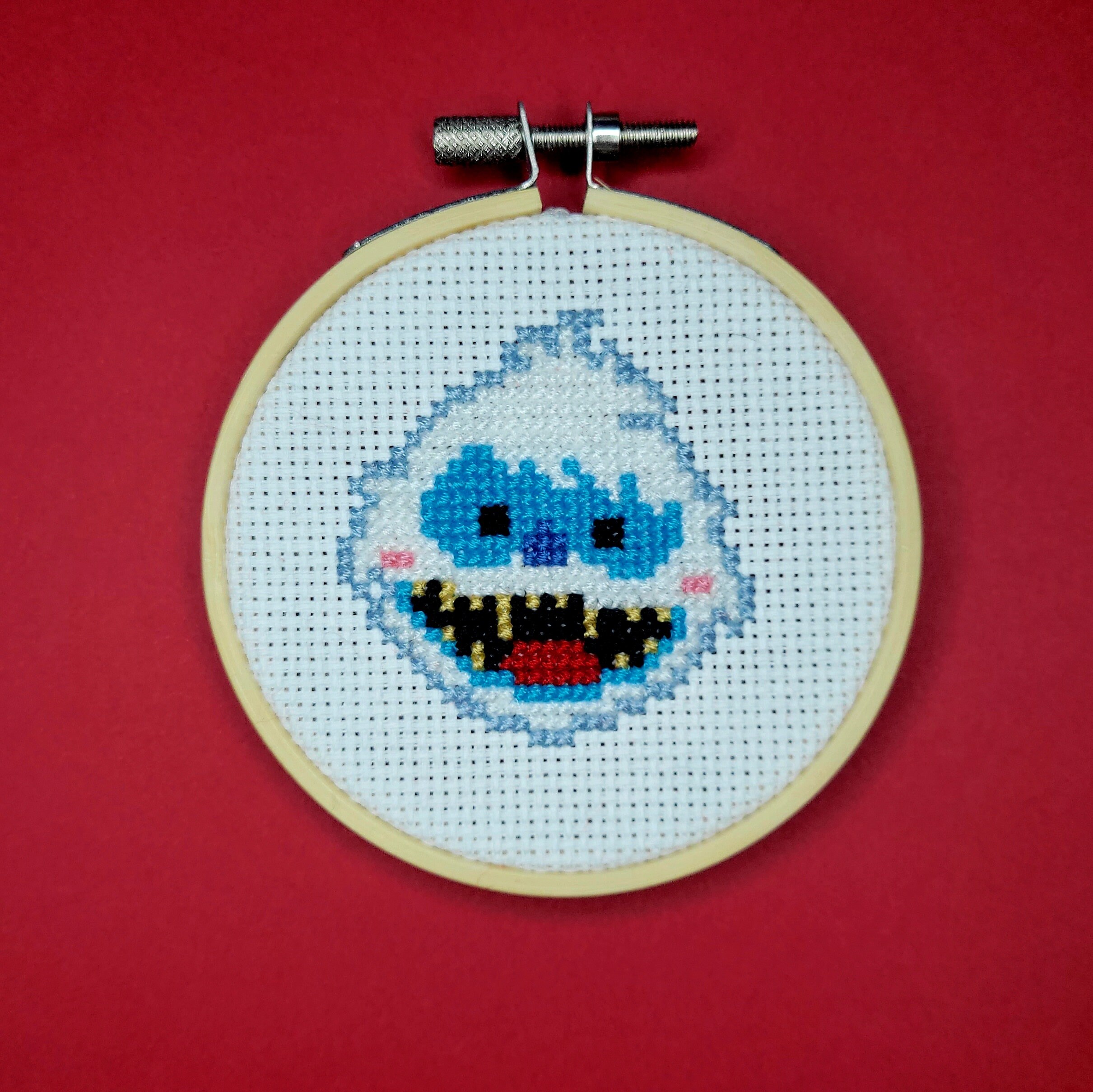 Rudolph the Red-nosed Reindeer Cross-stitch Christmas Ornament Set ...