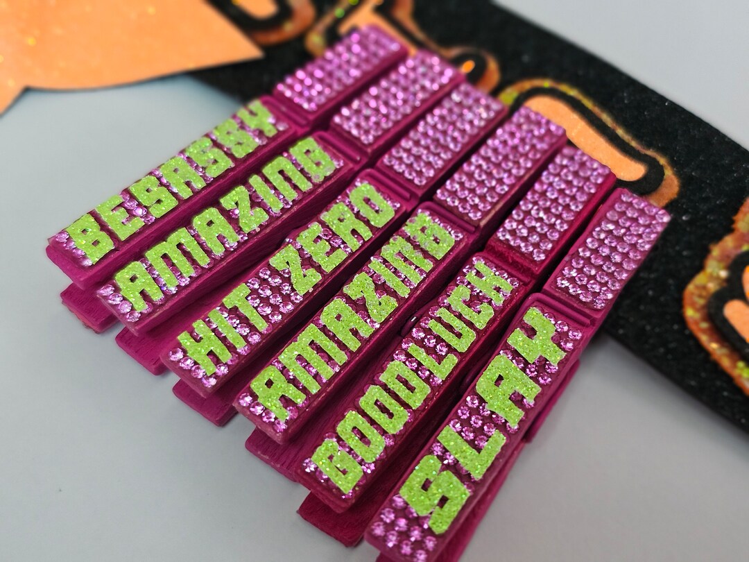 45 Sparkly Rhinestone Cheer Pins - Etsy