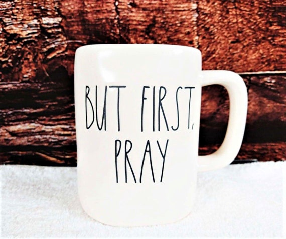 Rae Dunn BUT FIRST PRAY Rae Dunn Coffee Mug Religious Mug - Etsy