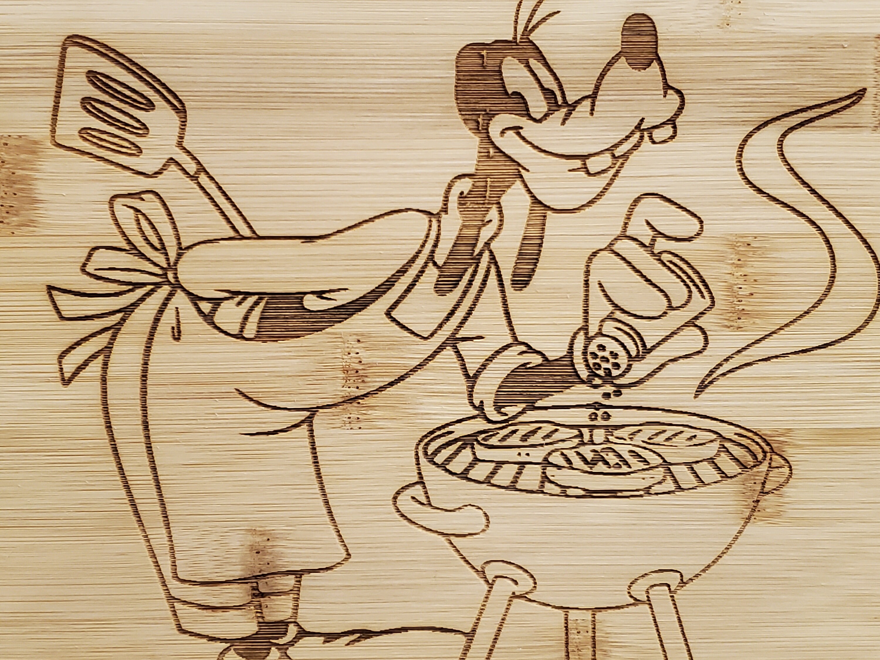 Goofy Inspired Cutting Board Goofy Grilling Fathers Day Gift - Etsy