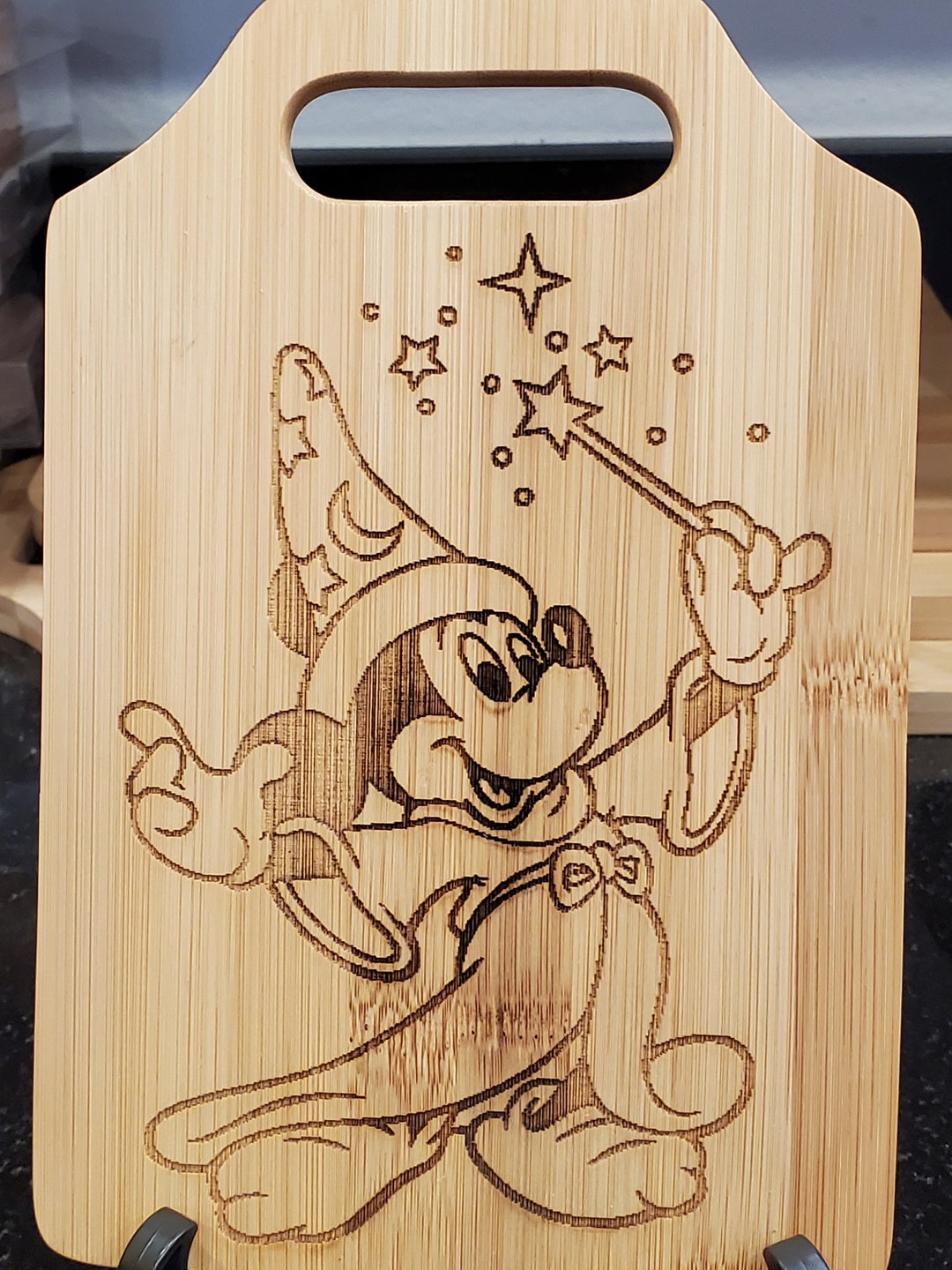 Mickey Sorcerer Inspired Cutting Board the Perfect Addition to Any ...