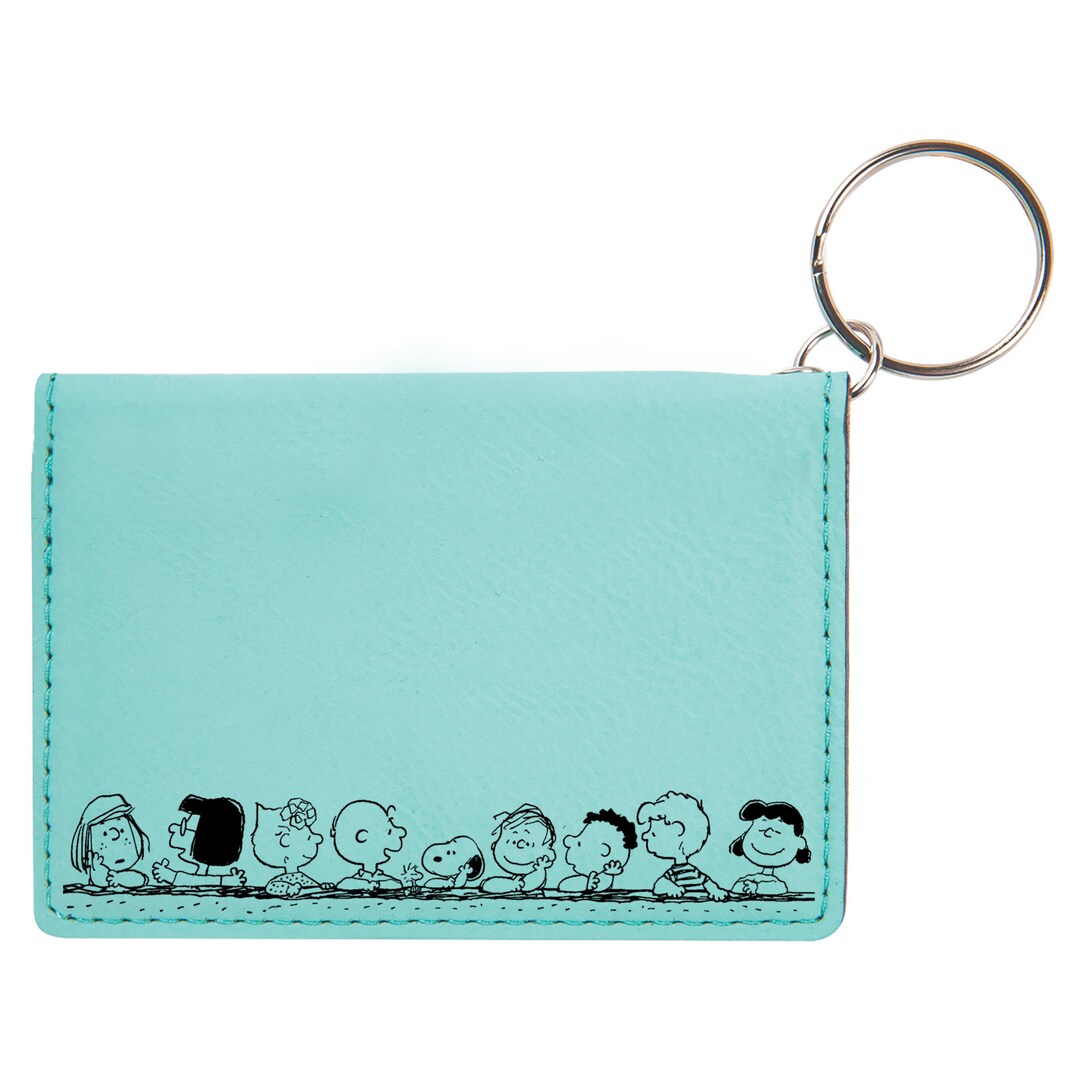 Stylish and Practical Peanuts Gang Inspired Wallet, Leatherette ID ...